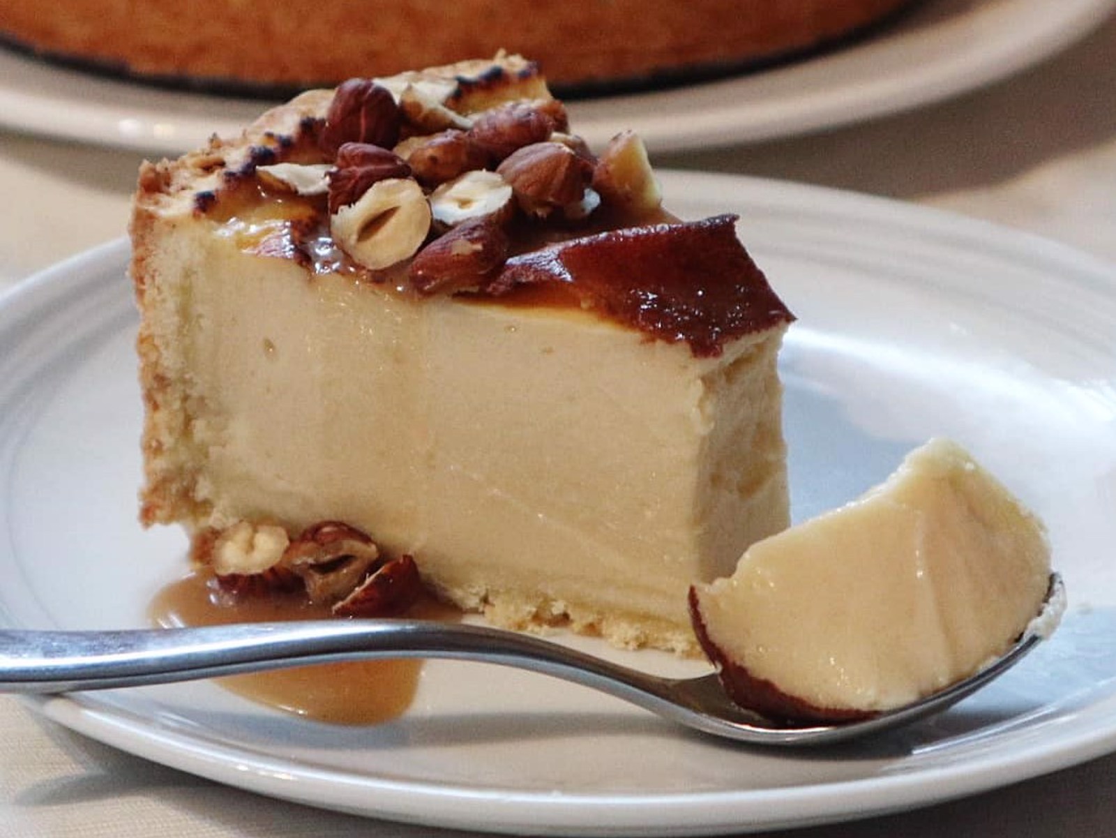 Flan patissier with salted caramel